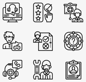 Customer Support - Manufacture Icons , Free Transparent Clipart ...