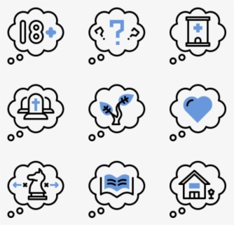 Free Thinking Brain Clip Art with No Background - ClipartKey