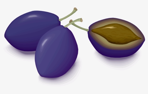 File Plums Svg Wikimedia - Plum , Free Transparent Clipart - ClipartKey