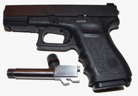 Transparent Glock Png - Glock 19 Avec Silencieux , Free Transparent ...