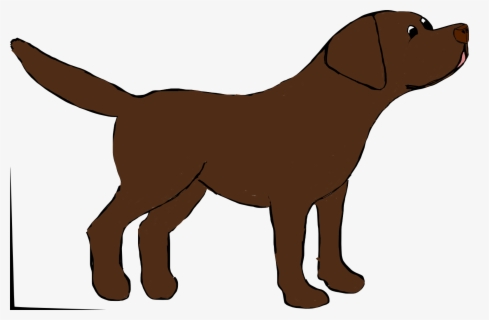 Clip Art Chocolate Labs Pictures - Brown Labrador Vector , Free ...