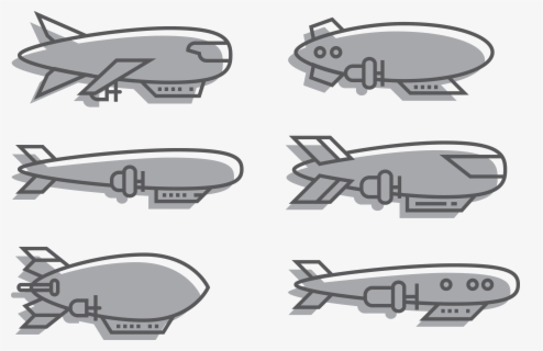 Airship Drawing Graf Zeppelin Transparent Png Clipart - Graf Zeppelin ...