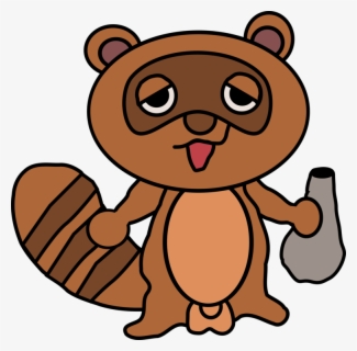 Tanuki Cartoon , Free Transparent Clipart - ClipartKey