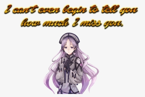 Miss You Messages Png Photo Background - Sad Girl Anime Sad Png , Free ...