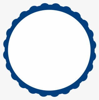 Free Scalloped Circle Clip Art with No Background - ClipartKey