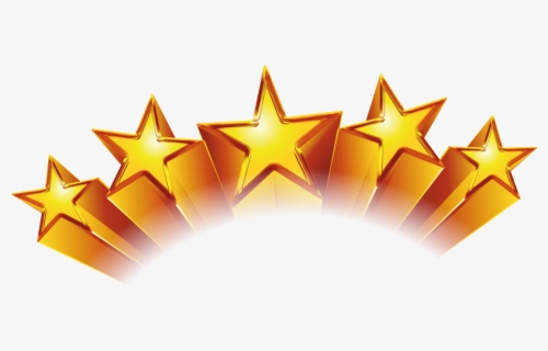 Same Color 5 Stars - 5 Red Stars Png , Free Transparent Clipart ...