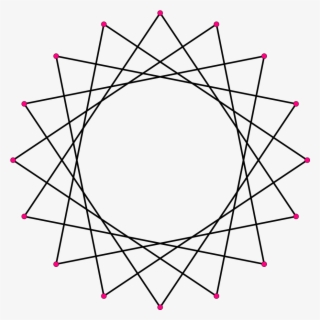 Mystic Rose 18 Point , Free Transparent Clipart - ClipartKey