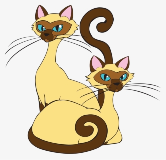 Free Siamese Cat Clip Art with No Background - ClipartKey