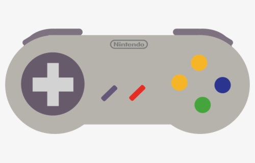 Snes Gamepad Coloring Page - Super Nintendo Controller Drawing , Free ...