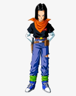 Clip Art Android 17 Dokkan - Android 17 Dragon Ball Z Png , Free ...