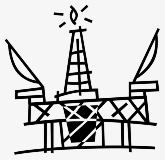 Transparent Oil Derrick Png - Oil Rig Offshore Animated , Free ...