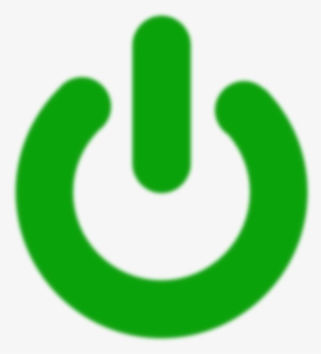 Power On Logo Green , Free Transparent Clipart - ClipartKey