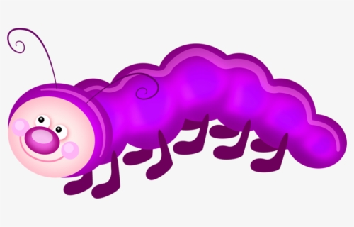 Cartoon Caterpillar - Spring Bug Clip Art , Free Transparent Clipart ...
