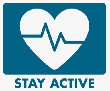 Stay Active Button - Heart , Free Transparent Clipart - ClipartKey