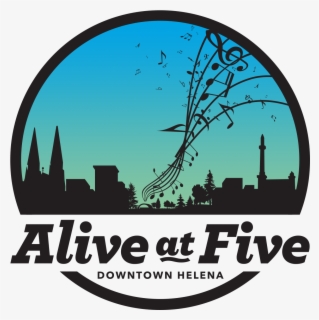 Alive At Five Logo Color" Class="img Responsive Owl - Silhouette , Free ...