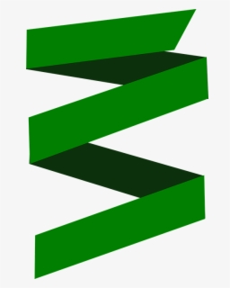 Green Ribbon Banner Png - Straight Ribbon Banner Png , Free Transparent ...