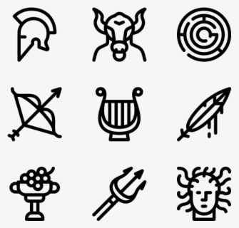 Greek Mythology - Icons Mythology , Free Transparent Clipart - ClipartKey