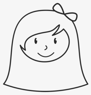 Stick Figure Face Girl , Free Transparent Clipart - ClipartKey