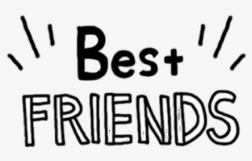Words Transparent Bff - Best Friends Png Text , Free Transparent ...