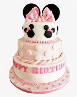 Minnie Mouse Cake , Free Transparent Clipart - ClipartKey