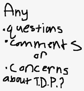 Transparent Question Block Png - Any Questions Comments Or Concerns ...