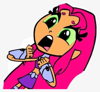 Starfire - Starfire Teen Titans Flying , Free Transparent Clipart ...