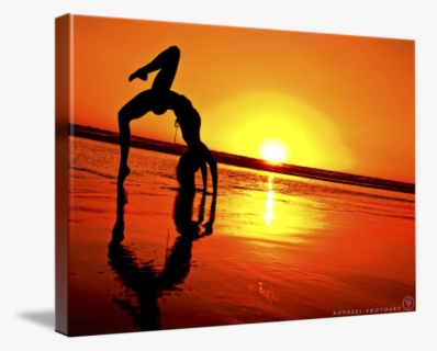 Drawing Sunset Woman - Sunset , Free Transparent Clipart - ClipartKey