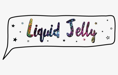 Liquid Jelly - Calligraphy , Free Transparent Clipart - ClipartKey