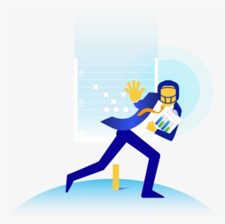 Football And The Three Lines Of Defense - Cartoon , Free Transparent ...