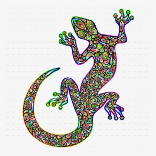 Gecko Clipart Rainbow - Gecko Design , Free Transparent Clipart ...