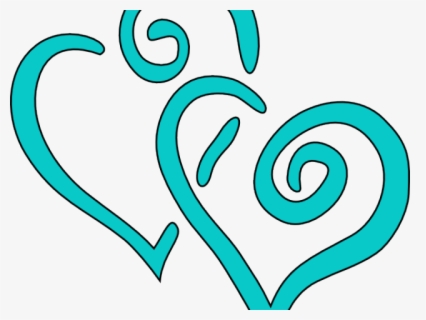 Heart Clipart Clipart Turquoise Blue - Hearts Clip Art , Free ...