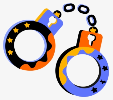 Handcuffs Physical Restraint Vector - Circle , Free Transparent Clipart ...