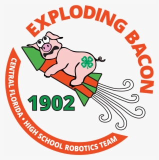 Gra-v Robotics And Exploding Bacon Clipart , Png Download - Exploding ...