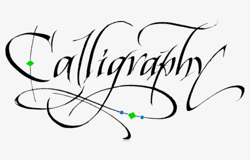 Line Art - Calligraphy , Free Transparent Clipart - ClipartKey