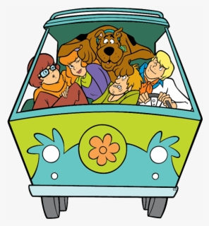 Clipart Of Featuring, Mystery And Fred - Mystery Machine Scooby Doo ...