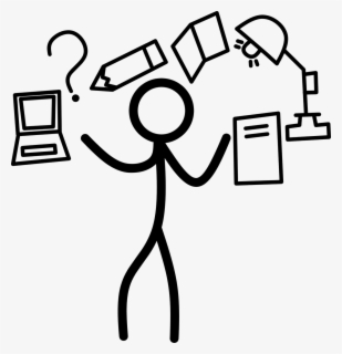 Transparent Studying Clipart - Stick Man Question Mark Png , Free ...