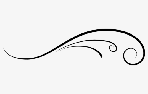 Black Swirls Cliparts - Transparent Background Swirl Clipart , Free ...