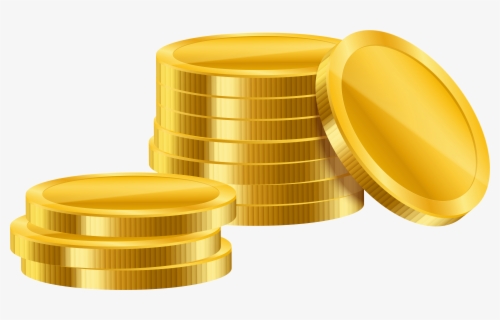 Gold Simple Coins Png Clipart - Coins Clipart Png , Free Transparent ...