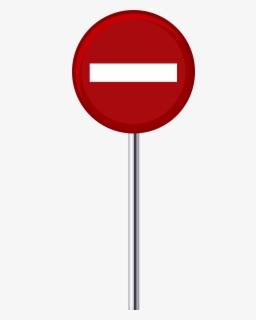 No Entry Traffic Sign Png Clip Art - Round Sign Png , Free Transparent ...