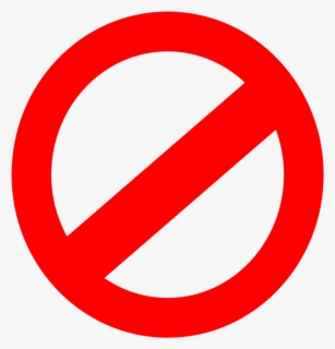 Free Prohibited Clip Art with No Background - ClipartKey