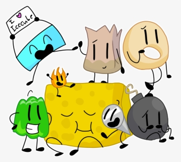 Team Ice Cube Bfdi Clipart , Png Download - Bfb Team Ice Cube , Free ...