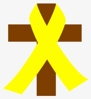 Cross With Cancer Ribbon Clipart - Ovarian Cancer Ribbon Png , Free ...