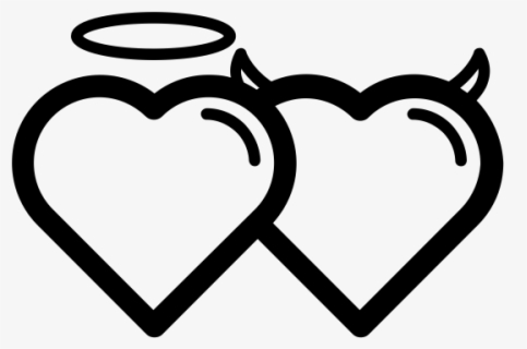 Devil Heart Png Clipart Image - Devil Heart Transparent Background ...