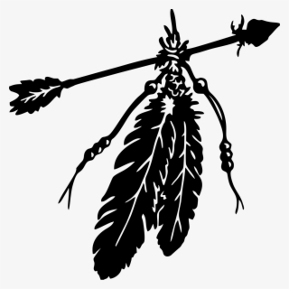 Native American Arrow Drawing At Getdrawings - Bow And Arrows Native ...
