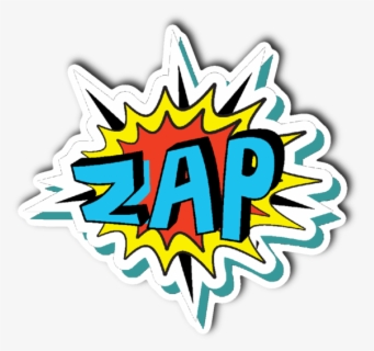 Zap Batman Message Cartoon - Comic Book Words Png , Free Transparent ...