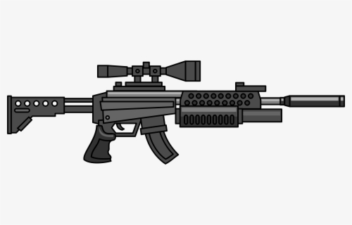 Free Machine Gun Clip Art with No Background - ClipartKey