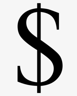 Dollar Sign Png - Calligraphy , Free Transparent Clipart - ClipartKey