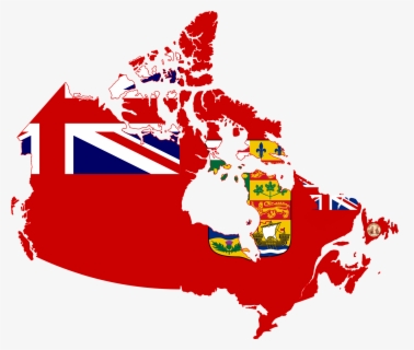 Map Clipart Map Canada - Canada Map Flag , Free Transparent Clipart ...