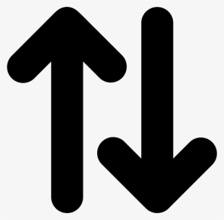 Up And Down Double - Up And Down Arrow Icon , Free Transparent Clipart ...