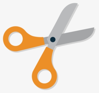 Scissors Template Clipart , Png Download - Scissors Template , Free ...